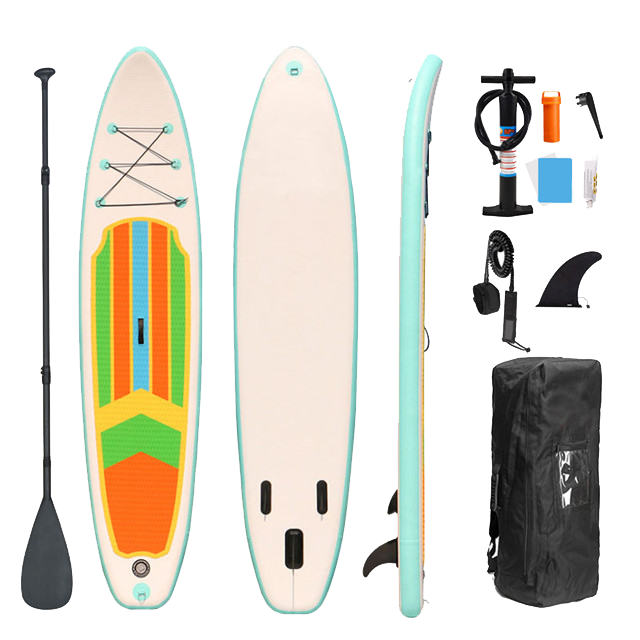 10 Feet Custom Kid Inflatable Paddle Board Stand Up All Around Sup ...
